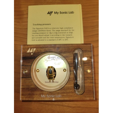 My Sonic Lab Signature Gold Phono Cartridge