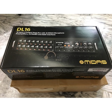 Midas M32R Digital Mixer and Midas DL16 Digital Snake